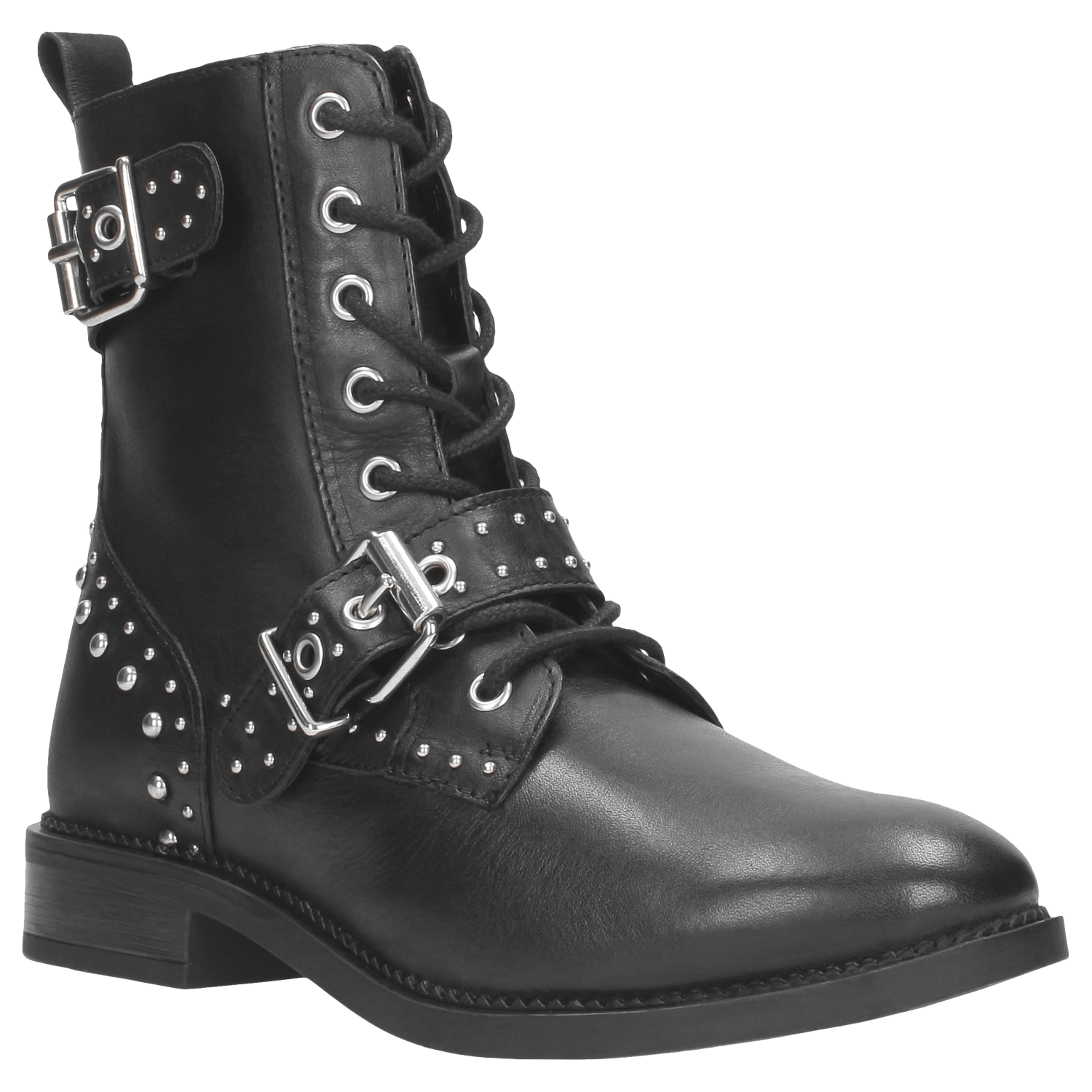 Czarne damskie botki 8670-51 | Sklep online Wojas.pl