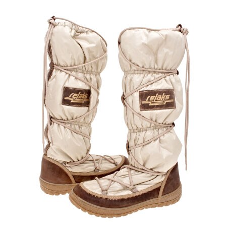 Beżowe damskie buty zimowe RELAKS 1753-83 | Sklep online Wojas.pl